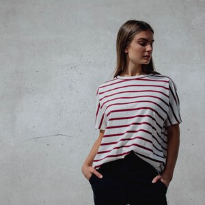 PDF Sewing Pattern, PDF Oversized T-shirt. PDF T-shirt, Easy Sew, 4 ...