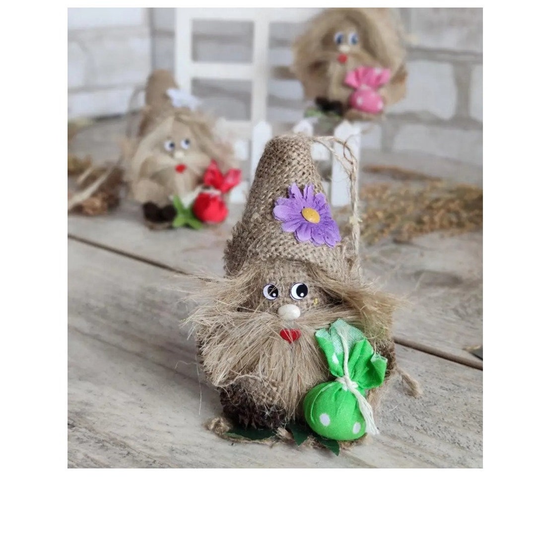 Ukrainian Amulet for Home-pendant-souvenir Domovyk With a Bag of Wealth ...