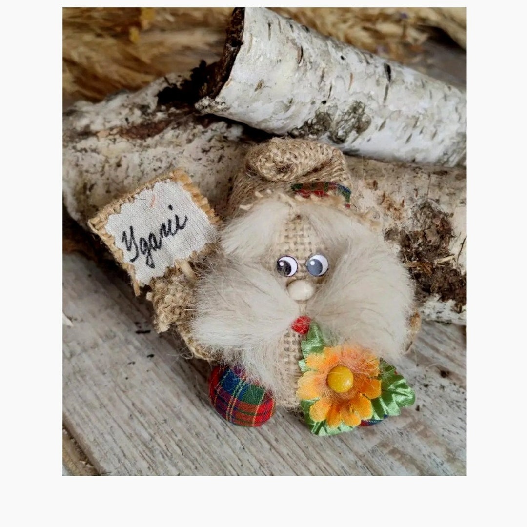 Ukrainian Amulet Magnet for Fridge-souvenir Domovyk With a Sign ...