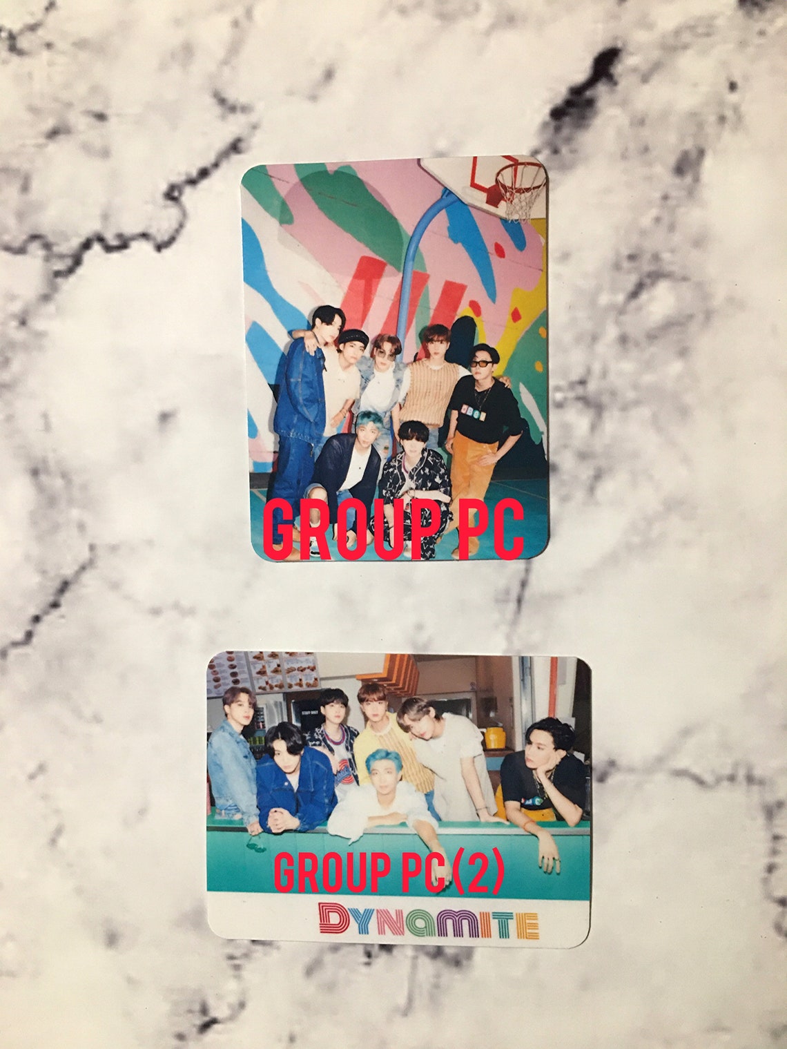 BTS Dynamite Photocards | Etsy