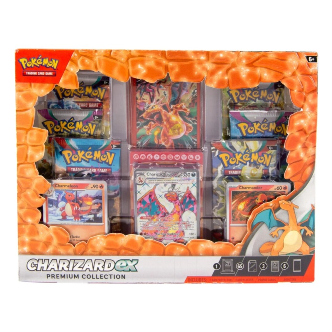 Pokemon TCG Charizard EX Premium Collection Box - Etsy