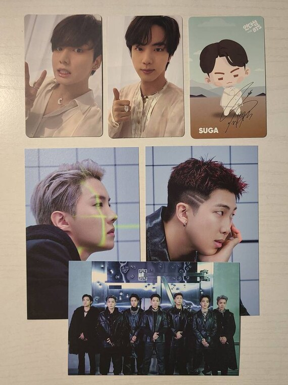 BTS OFFICIAL PHOTOCARDS - Etsy