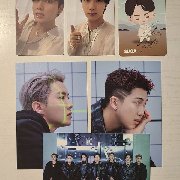 Bts Official Photocards - Etsy