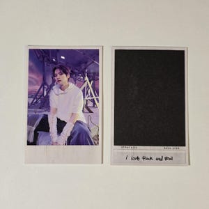 Stray Kids *OFFICIAL* Rock Star Polaroid POB Photocard - Etsy