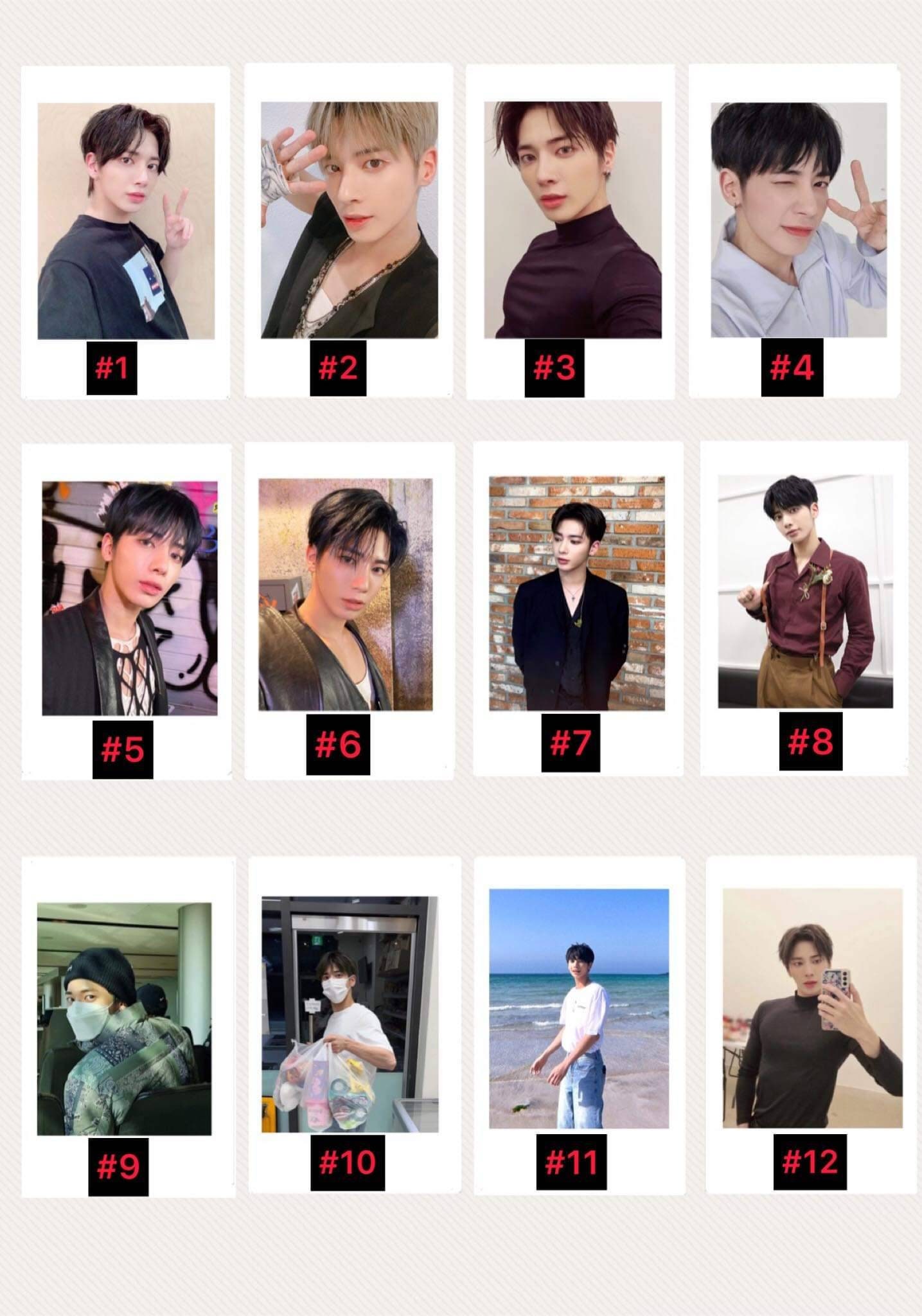 Kpop TXT Boyfriend Material Polaroids - Etsy