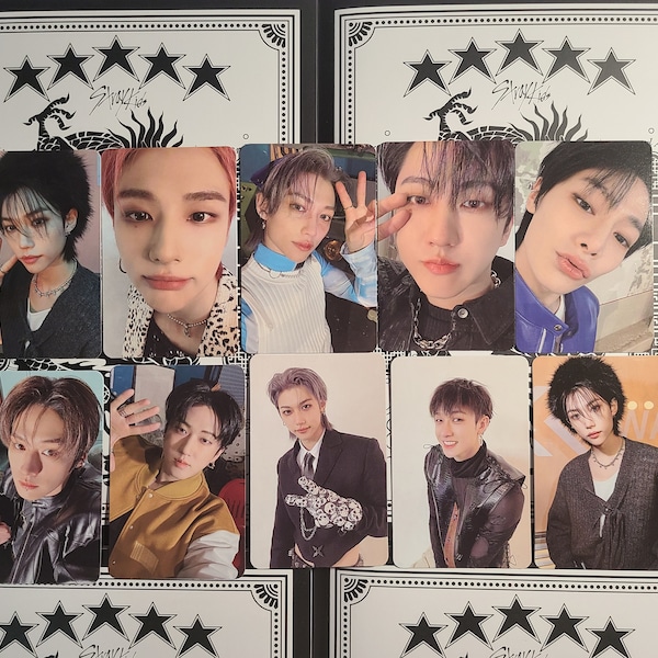 Official Stray Kids Photocards - Etsy
