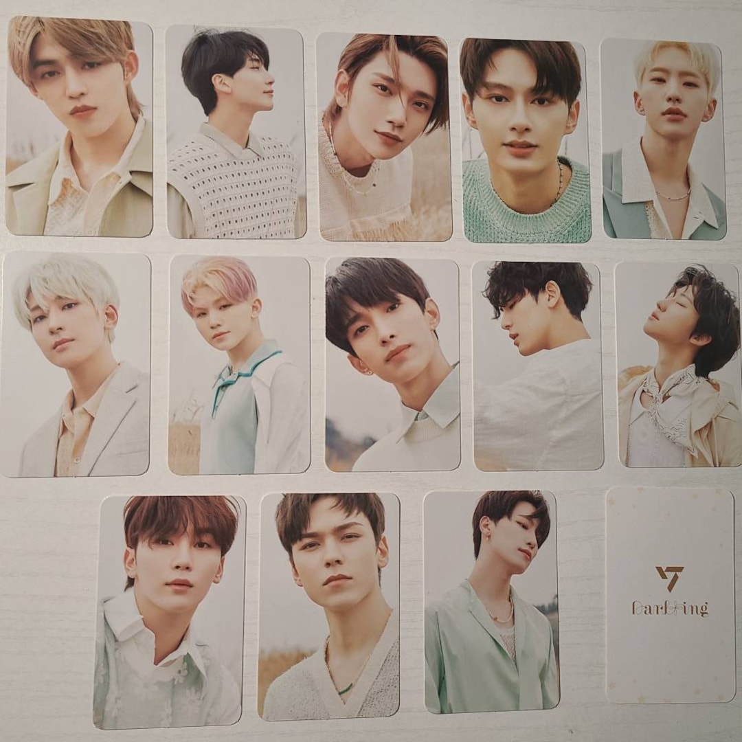Seventeen darling Vers 1 Photocards - Etsy