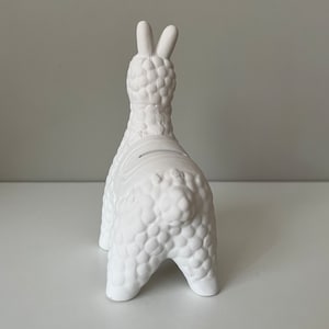 Llama Money Bank, at Home Pottery Painting Kit, DIY Piggy Bank, Custom ...