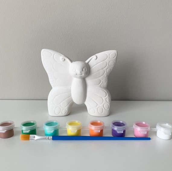 Butterfly Pottery Painting Kit Butterfly Birthday Party Kit - Etsy