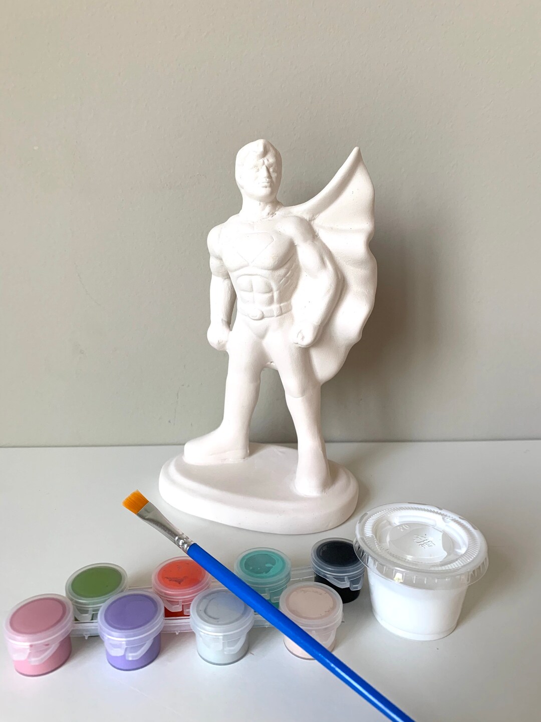 Super Hero Pottery Painting Kits, Super Man Paint Kit, Art and Craft ...
