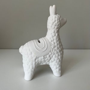 Llama Money Bank, at Home Pottery Painting Kit, DIY Piggy Bank, Custom ...
