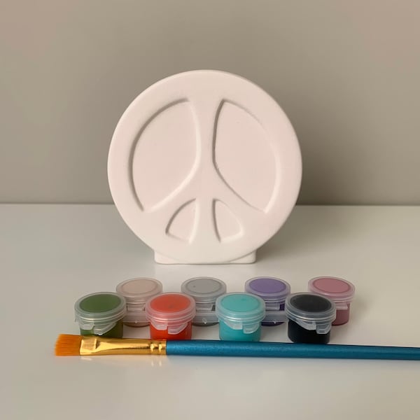 Pottery Peace Sign - Etsy