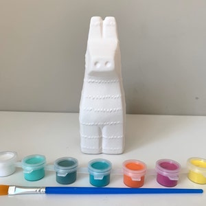 Llama Pinata Planter, DIY Pottery Painting Kit, Succulents Planter ...