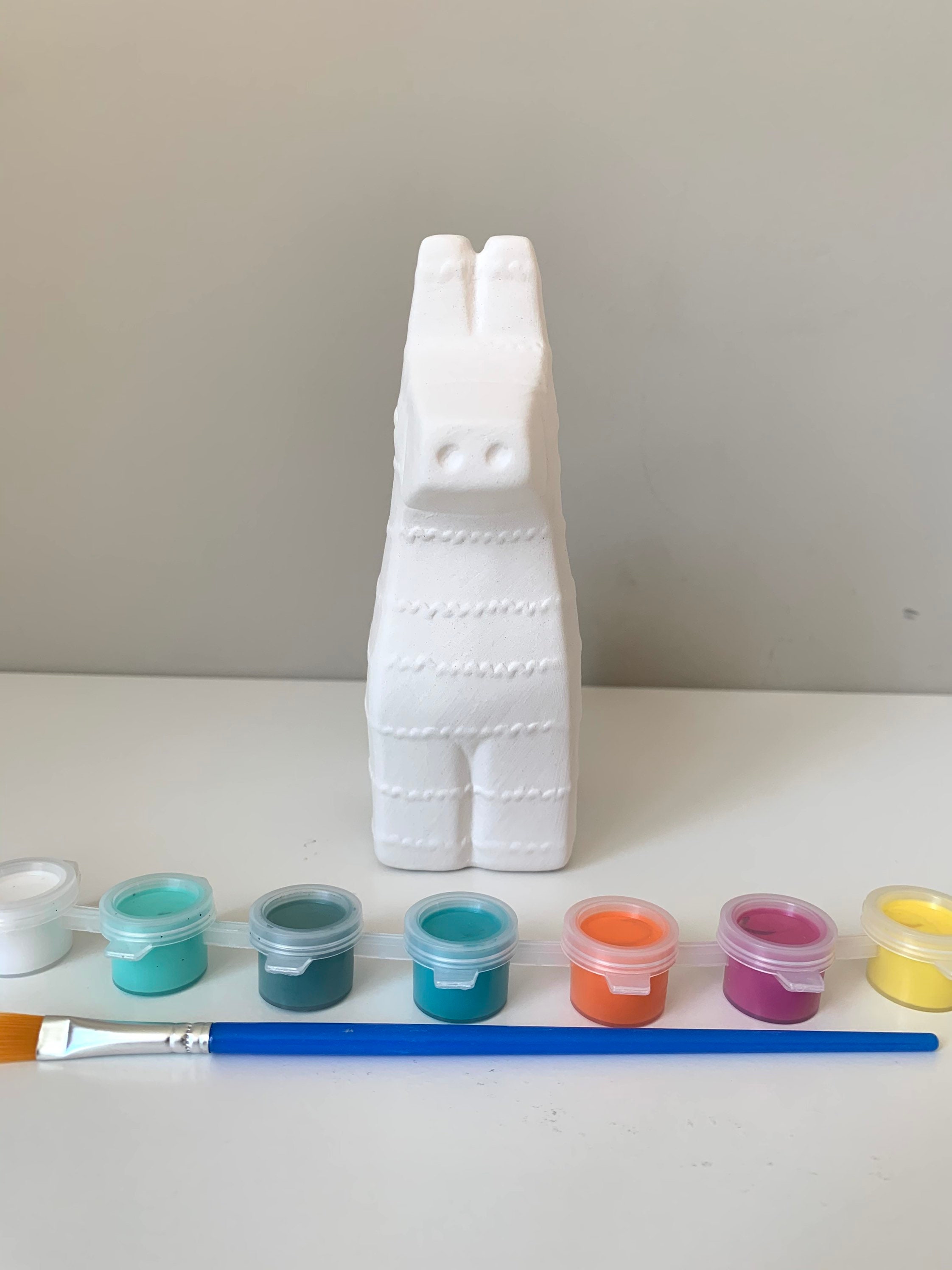 Llama Pinata Planter DIY Pottery Painting Kit Succulents - Etsy