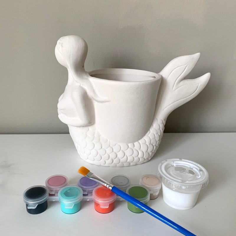 Mermaid Succulent Planter - Etsy