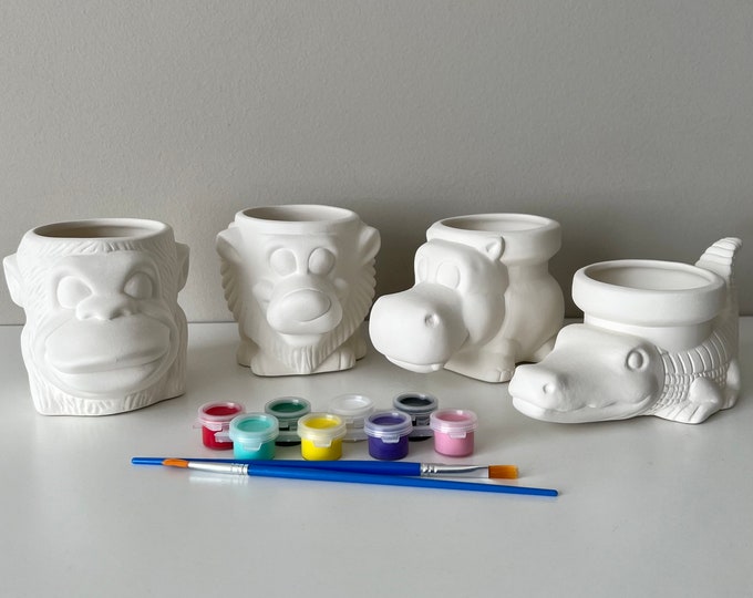 Llama Pinata Planter, DIY Pottery Painting Kit, Succulents Planter ...