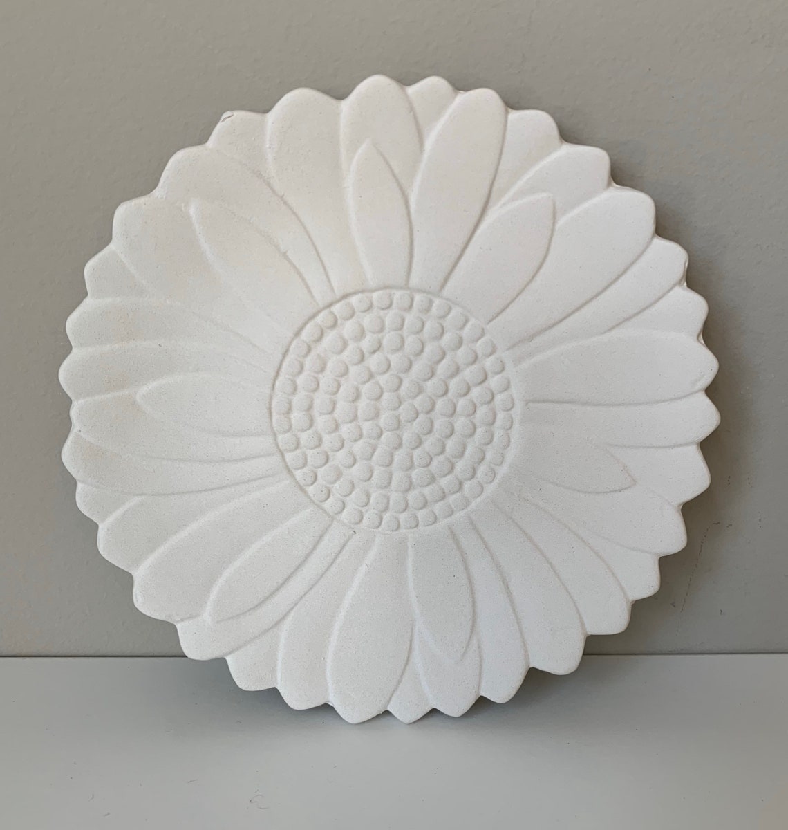 Sunflower Bowl or Dish, Sunflower DIY Paint Kit, DIY Pottery Painting ...