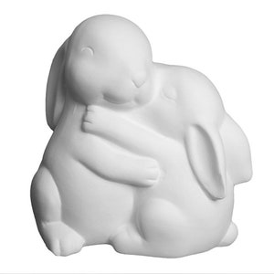 Momma and Baby Bunny, Pottery Painting Kit, DIY Pottery Painting Kit ...