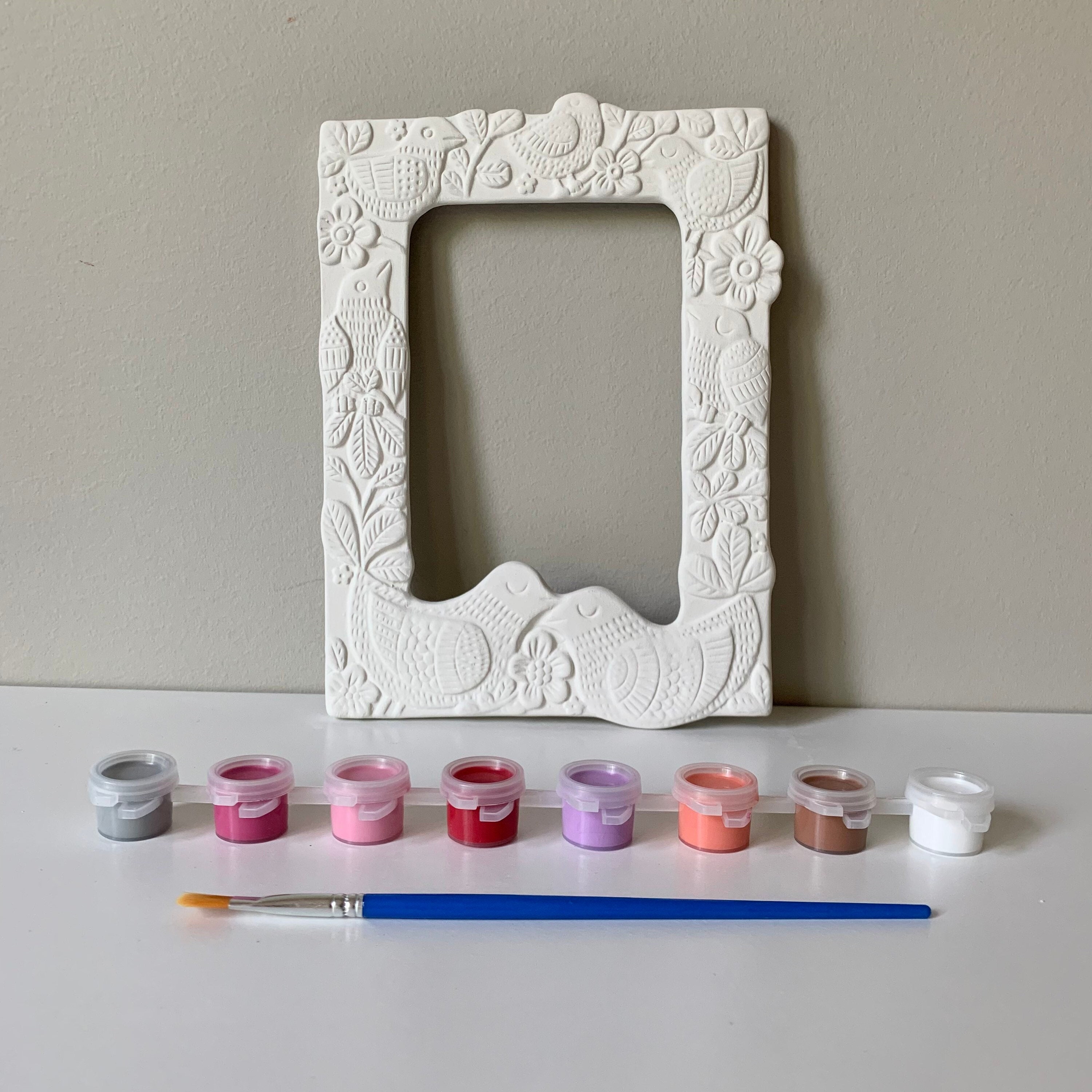 Painted Ceramic Picture Frames