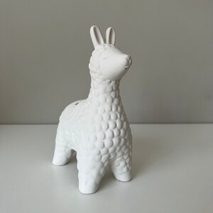 Llama Money Bank, at Home Pottery Painting Kit, DIY Piggy Bank, Custom ...