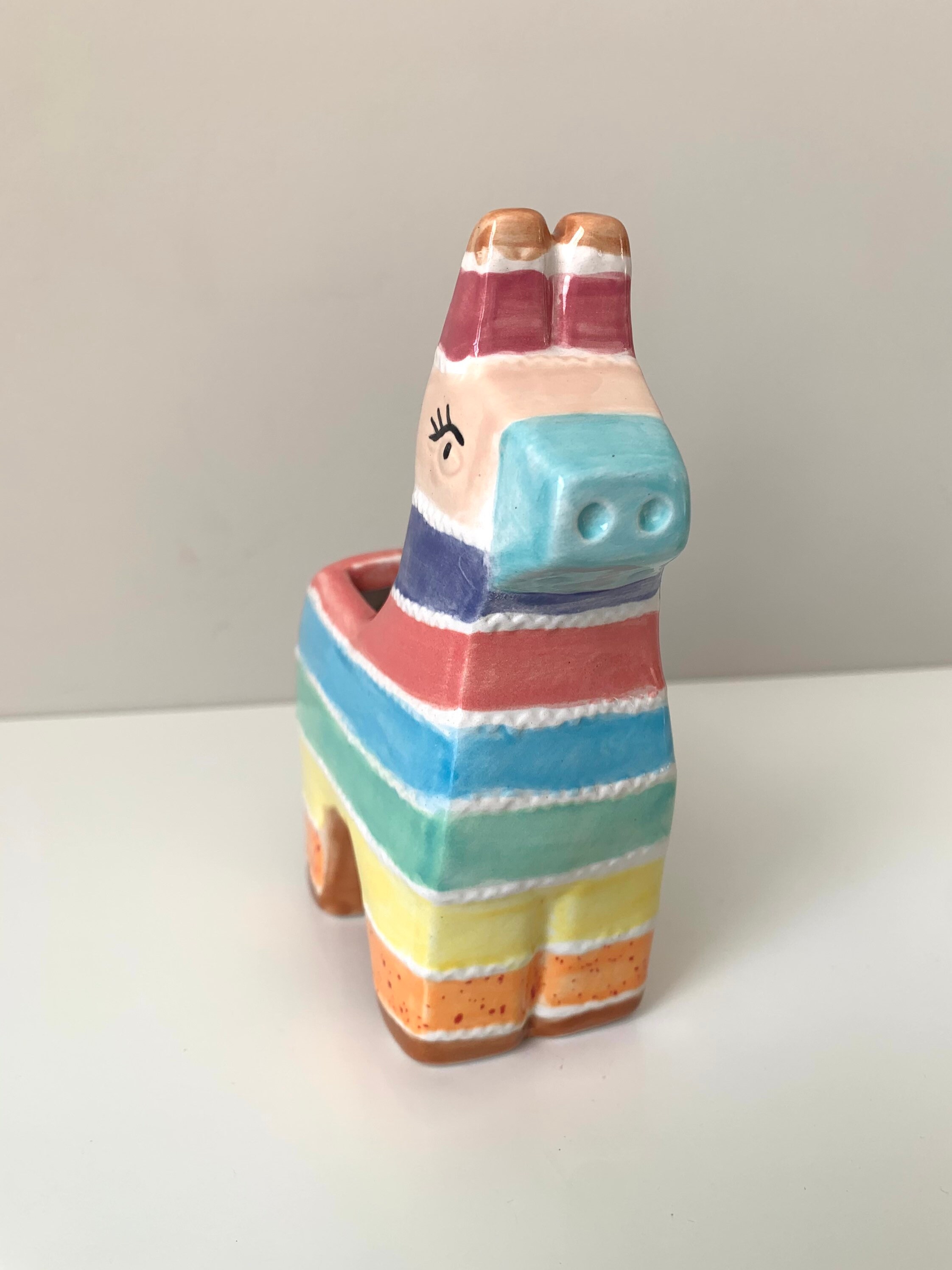Llama Pinata Planter DIY Pottery Painting Kit Succulents - Etsy
