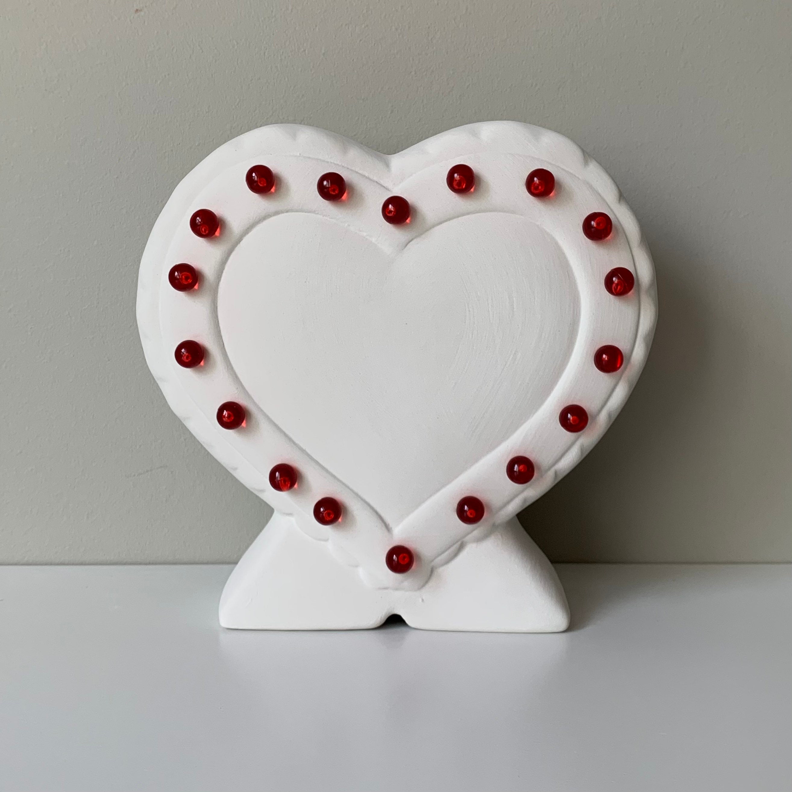 Lighted Heart Decoration