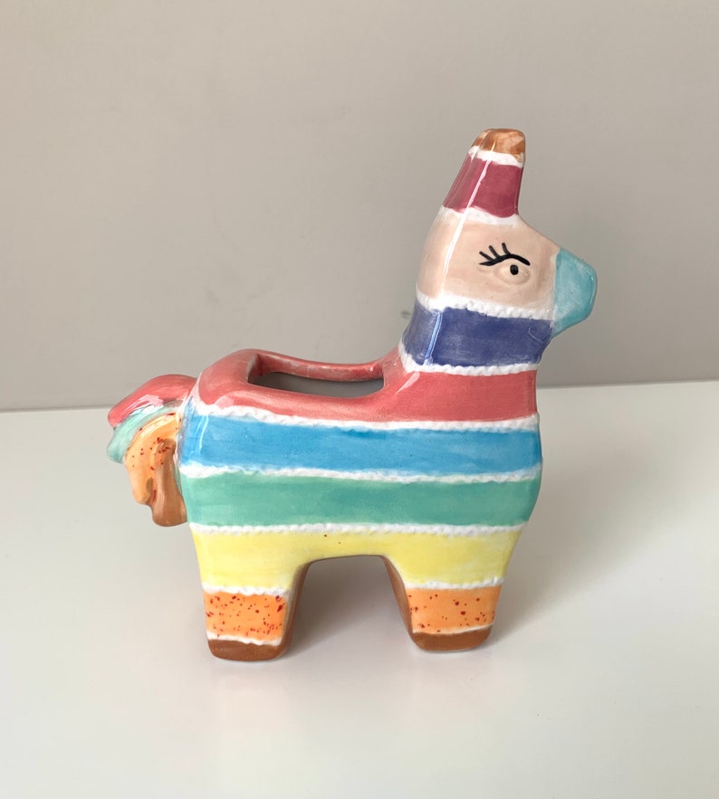 Llama Pinata Planter DIY Pottery Painting Kit Succulents | Etsy