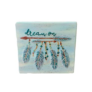 Dream on Tile, Painting Kit, Tile DIY Paint Kit, Ready-to-paint Ceramic ...