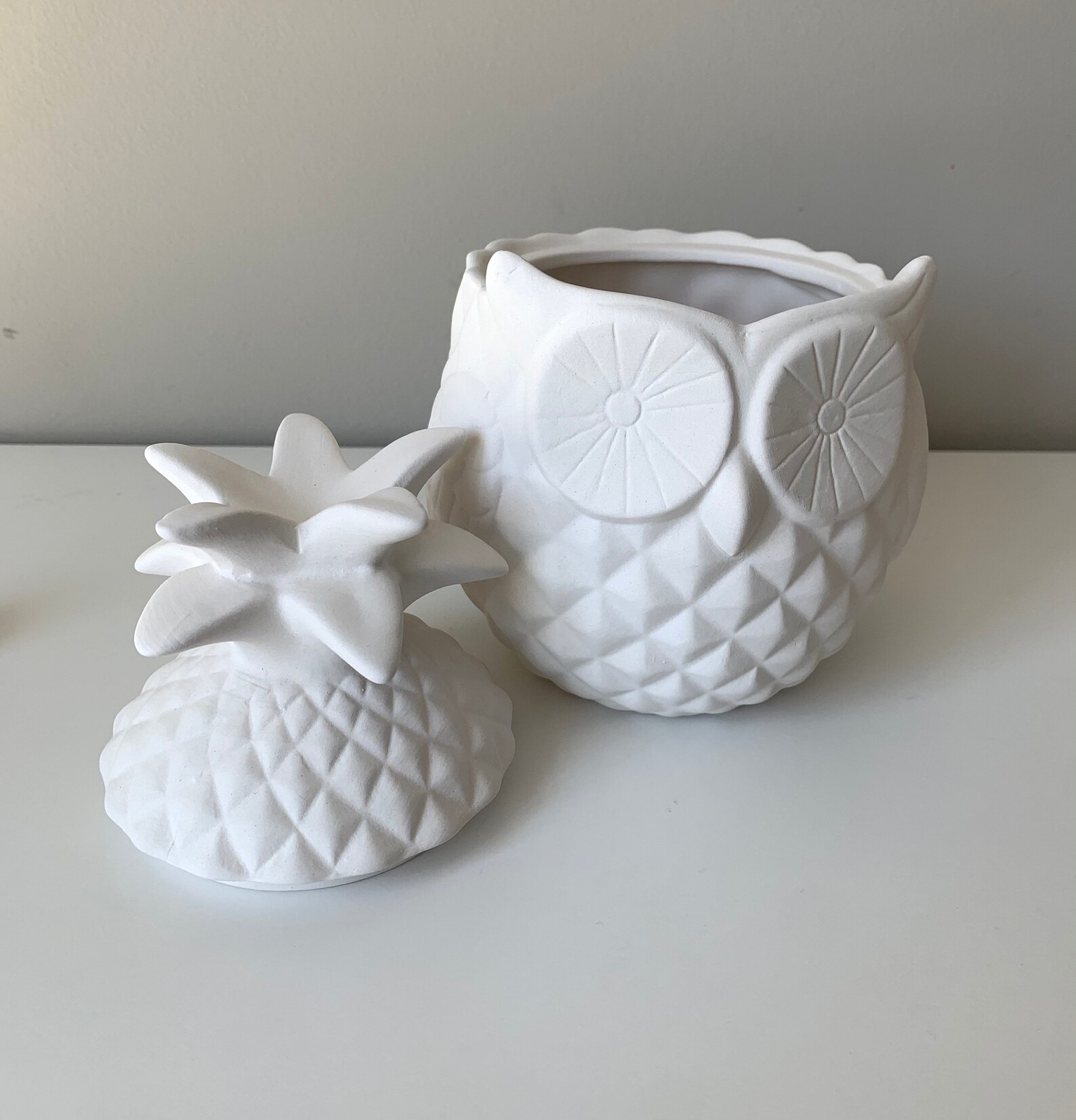 Pineapple Pottery Painting Kit at Home Pottery Painting Kit - Etsy