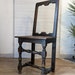 Lorraine Chair in Blackened Wood - Etsy