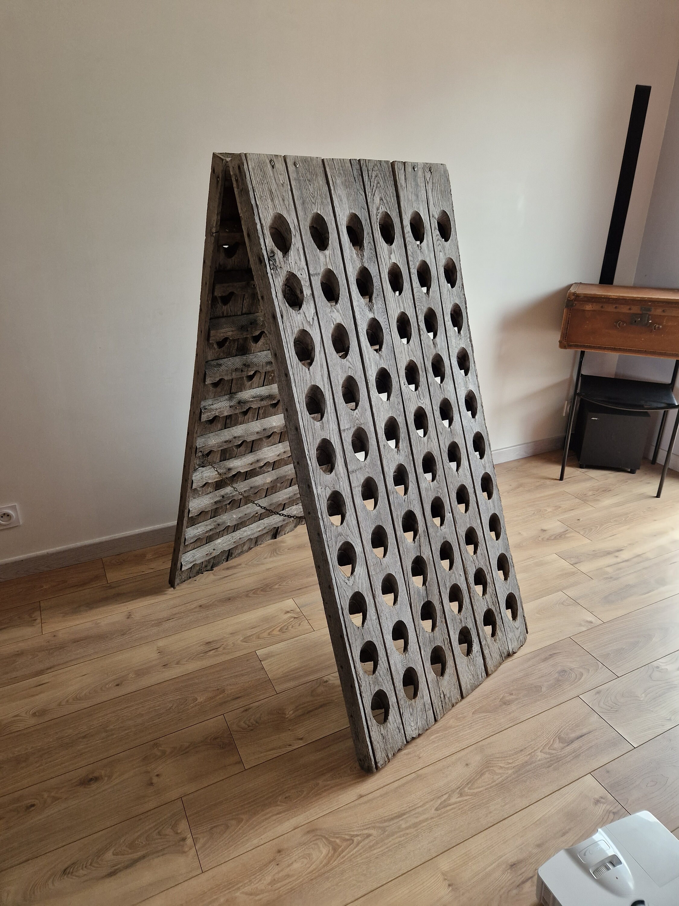 Old Solid Wood Champagne Locker - Etsy