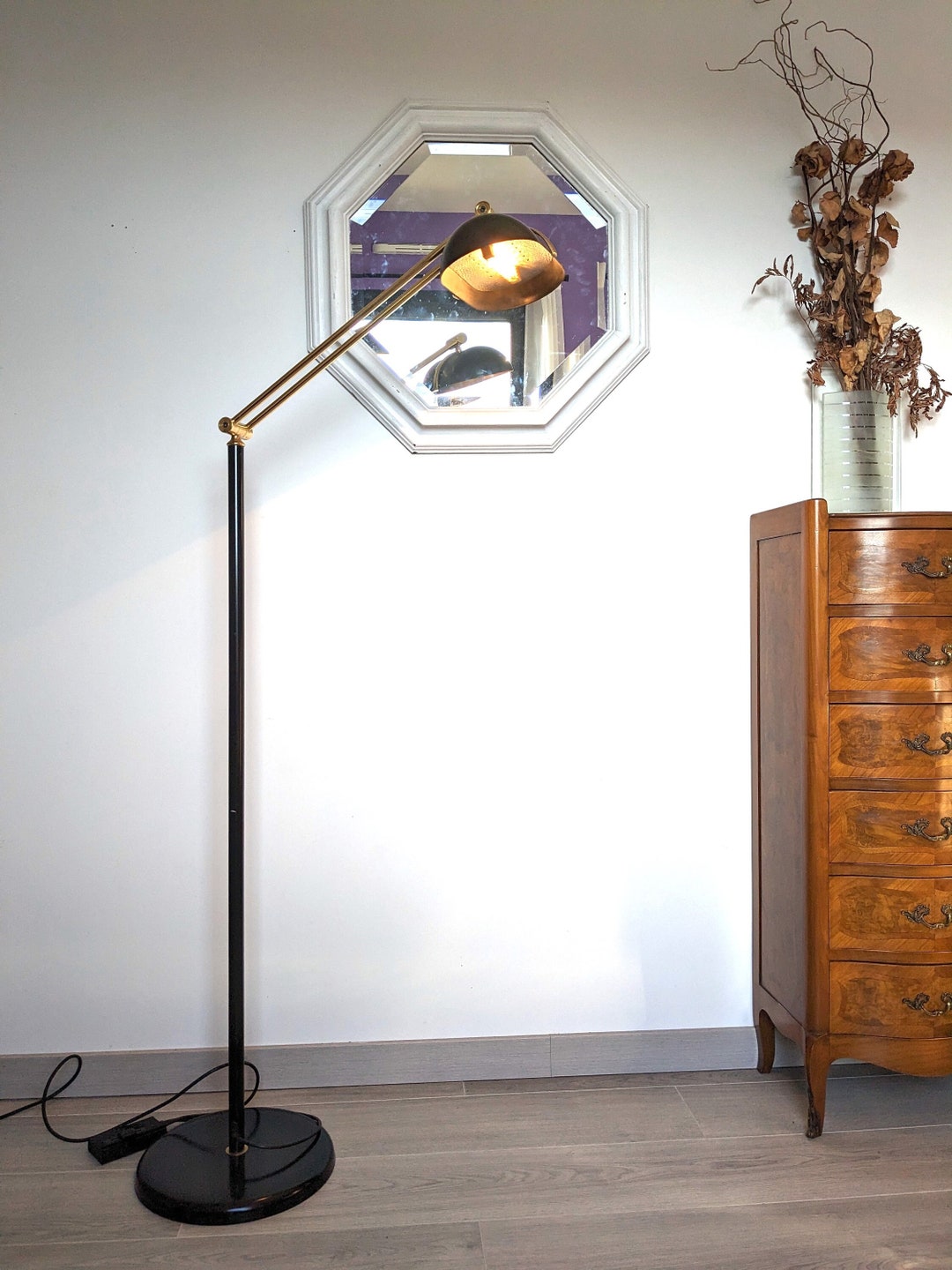 Vintage Halogen Floor Lamp by Relux Milano - Etsy UK