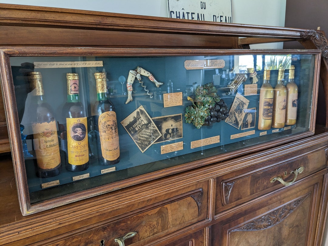 Decorative Display Case “wine of the World” - Etsy