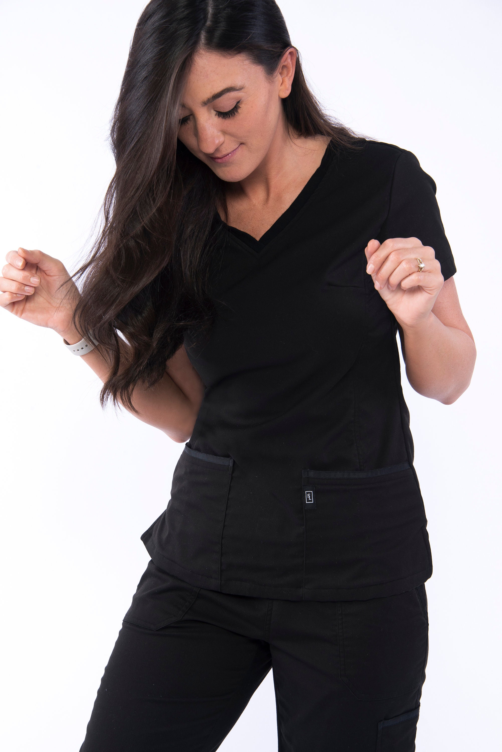 Lined Scrub Top | Etsy