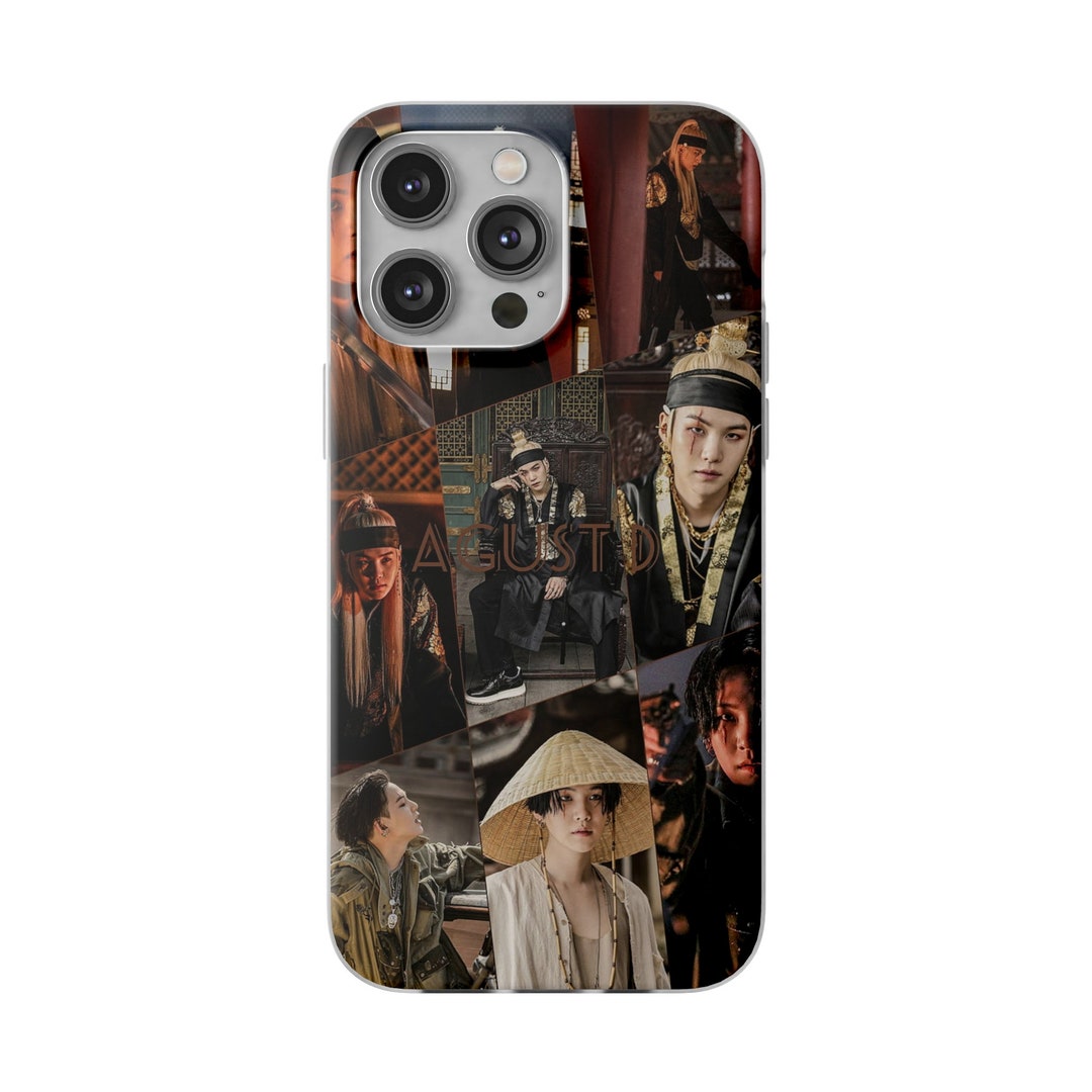 BTS Agust D Suga Flexi Phone Case Iphone/samsung - Etsy