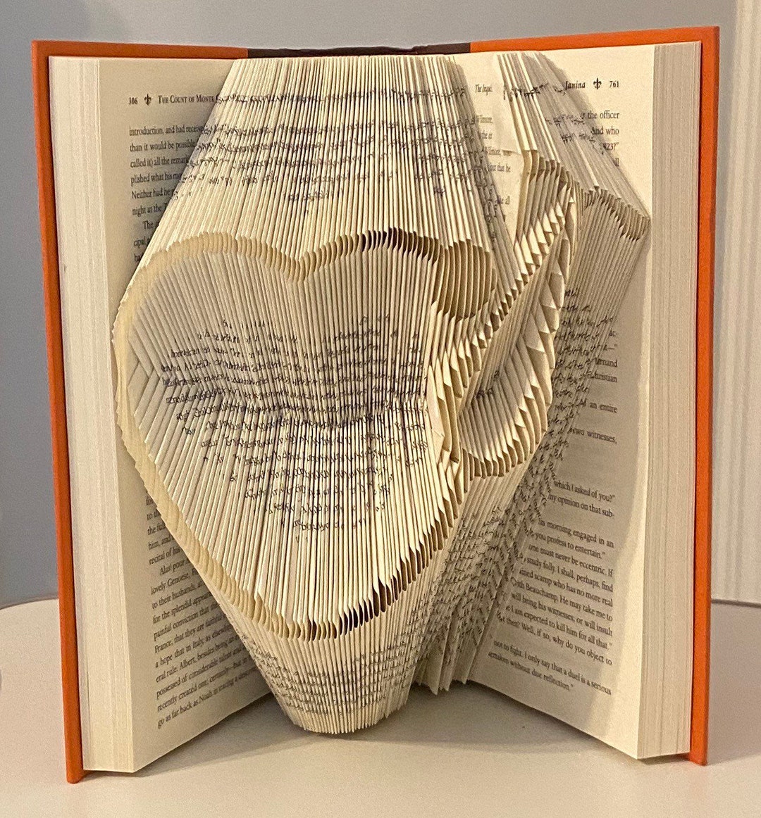 Stethoscope Heart Folded Book - Etsy