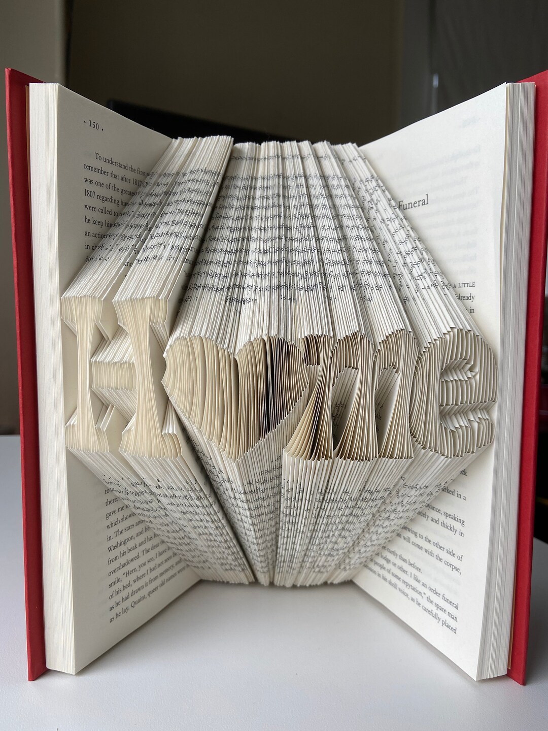 Home Folded Book - Etsy
