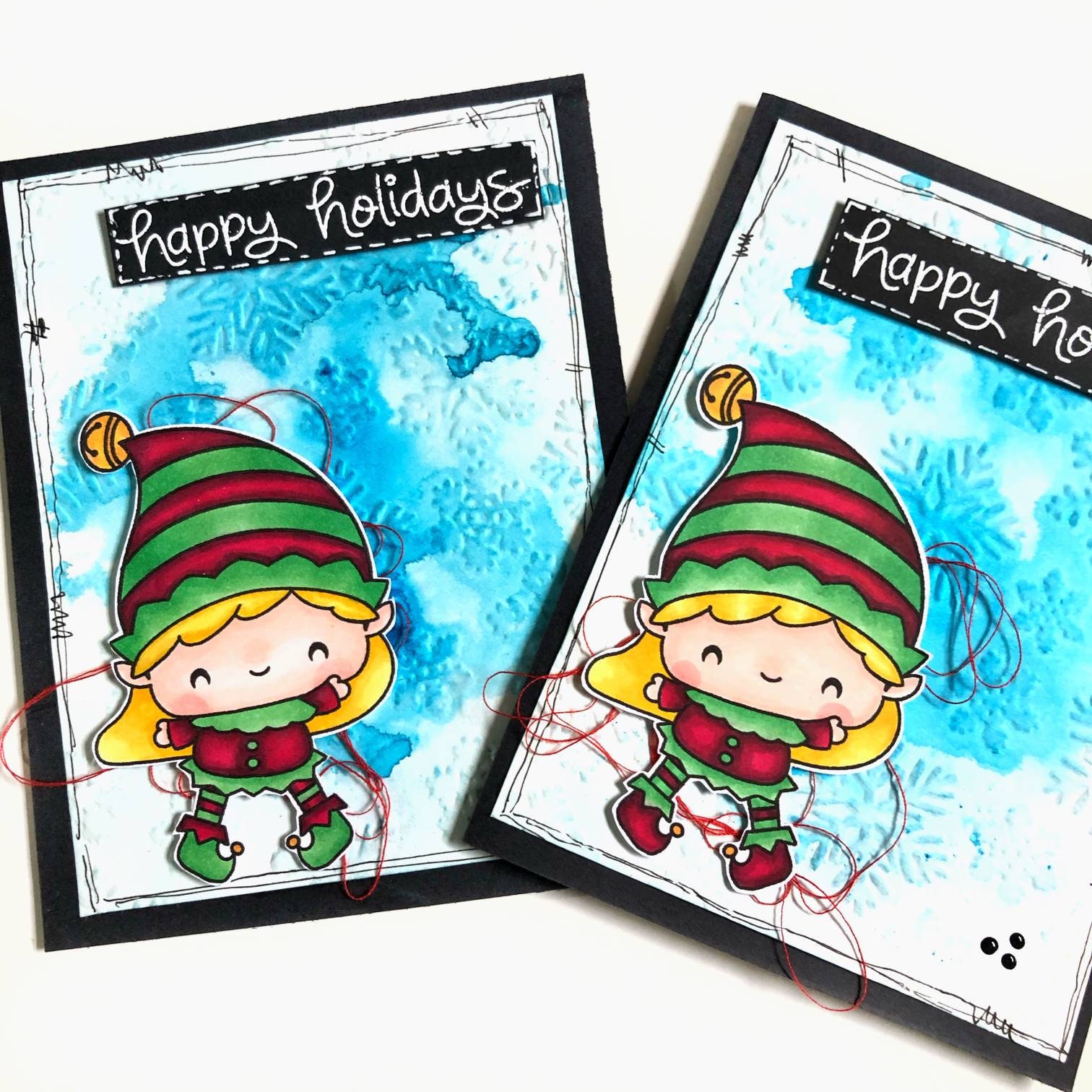 PNG Little Elves Digi Stamp, Santa's Helpers, Kids Crafts, Jpg Instant ...