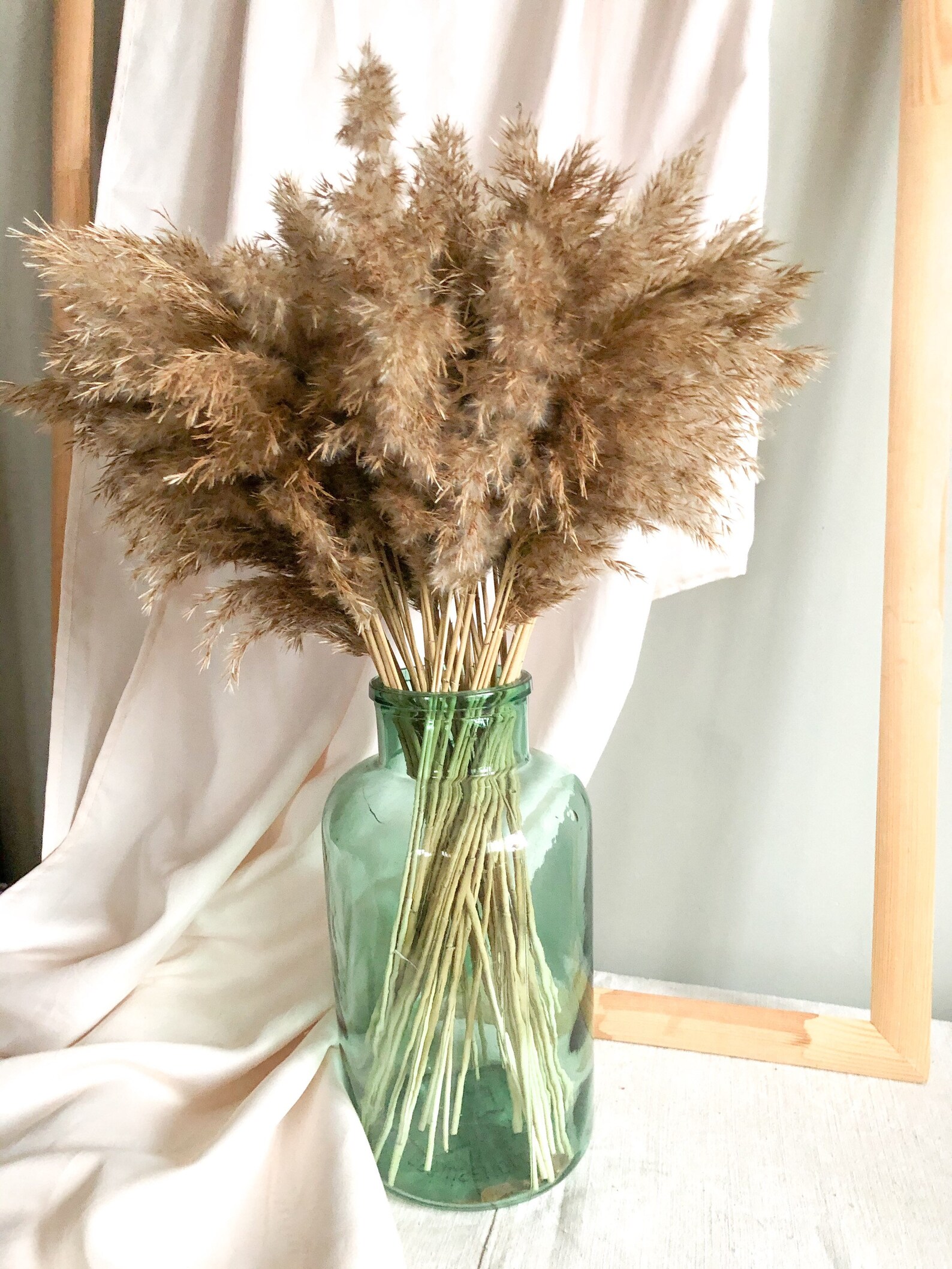 Mini Feather Reeds Grass 25PC Decorative Plumes Real Dried - Etsy