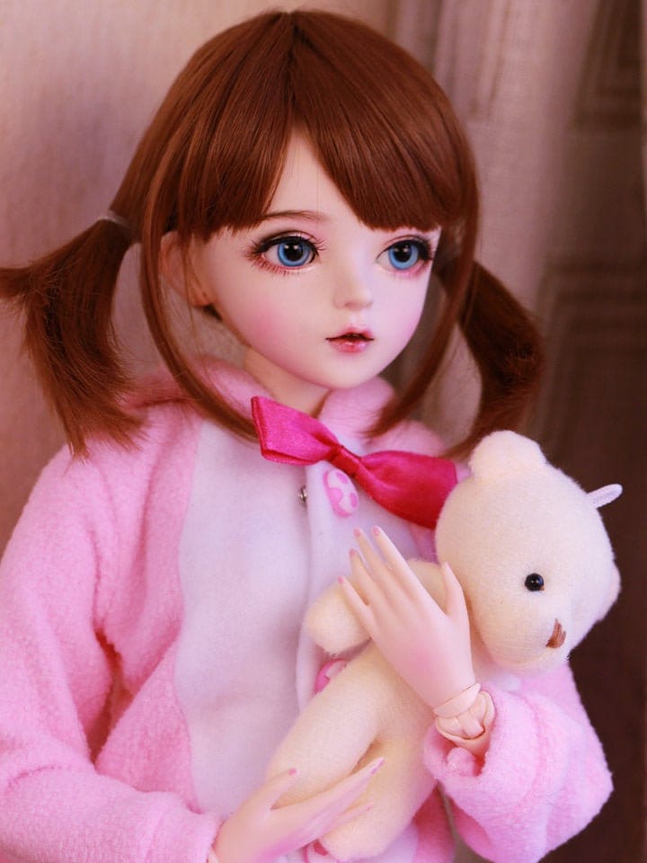 Full Set Bjd Doll 60cm With Clothes Best Ts For Girl Etsy