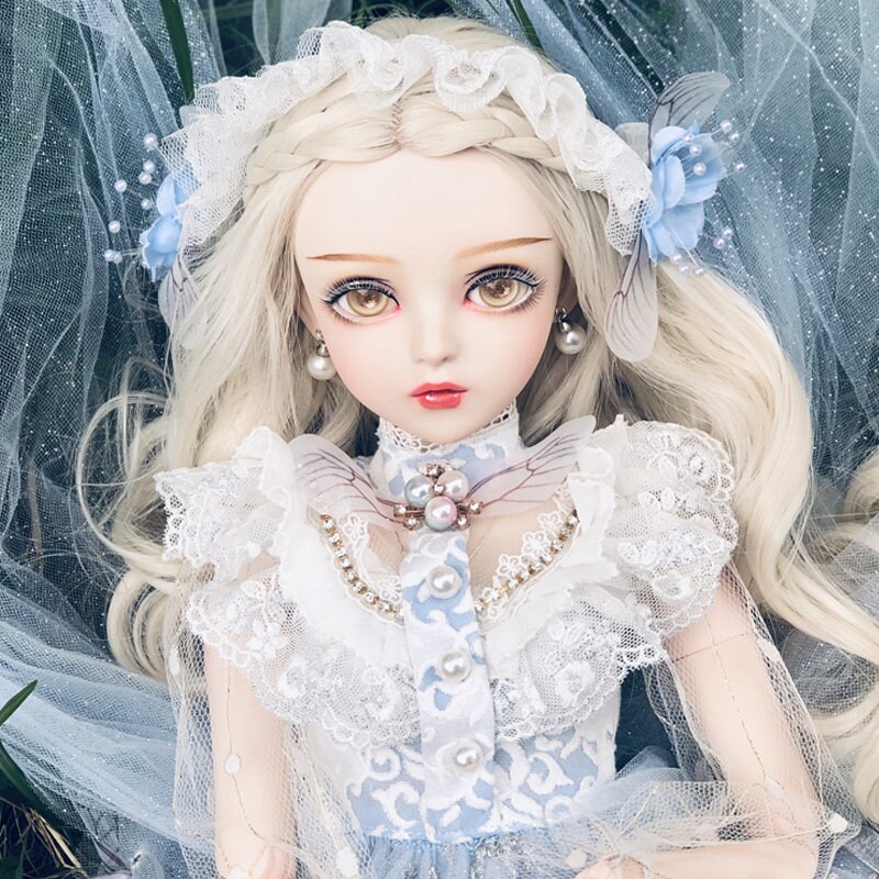 Full Set Bjd Doll 60cm With Clothes Best Ts For Girl Etsy