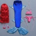 Full Set-bjd Doll 45CM Mermaid With Clothes Best Gifts for Girl ...