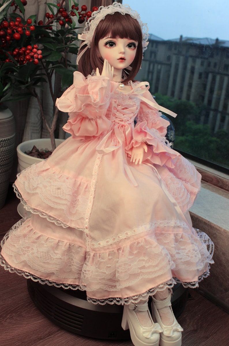 Full Set Bjd Doll 60cm With Clothes Best Ts For Girl Etsy
