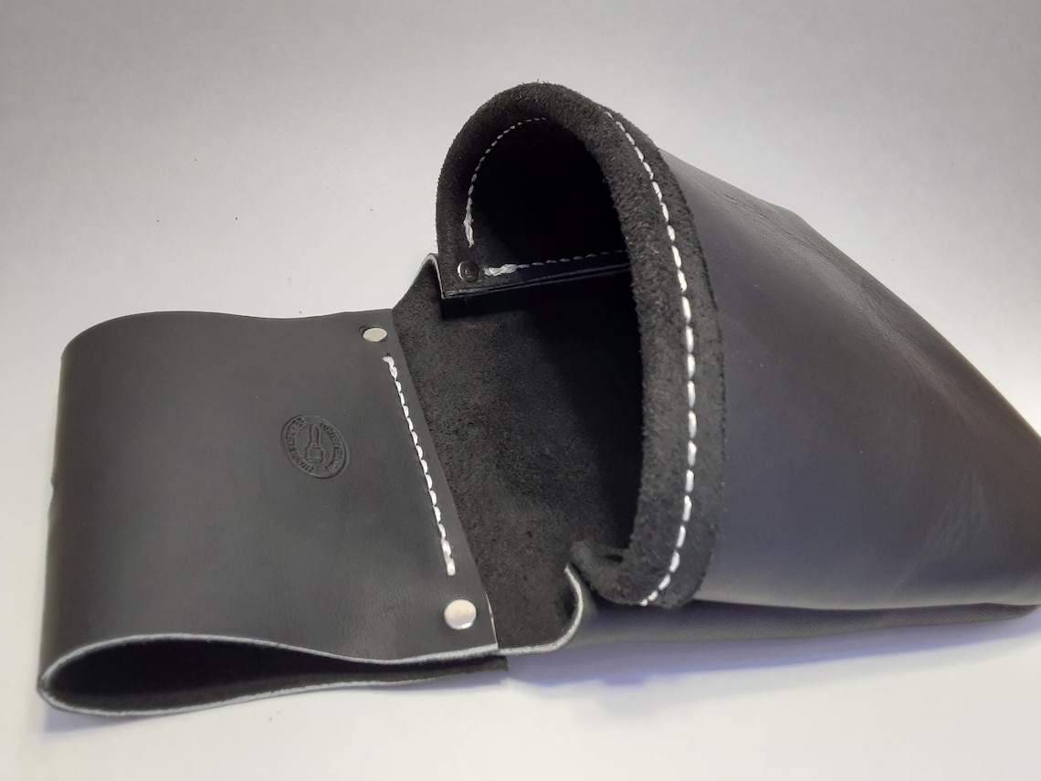 Single Leather Bag/pouch for Tool Belt. Full Grain Leather - Etsy