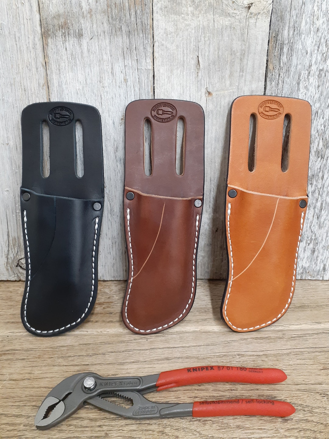 Leather Sheath for Knipex Cobra Pliers 4 SIZES . Full Grain Leather ...