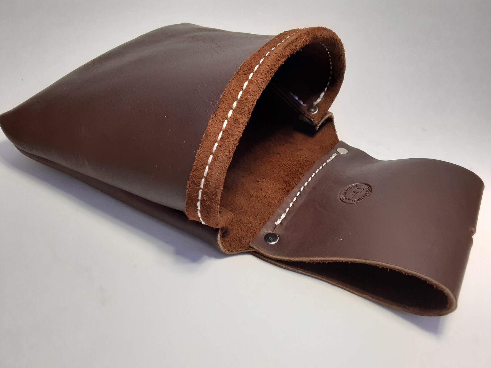 Single Leather Bag/pouch for Tool Belt. Full Grain Leather - Etsy
