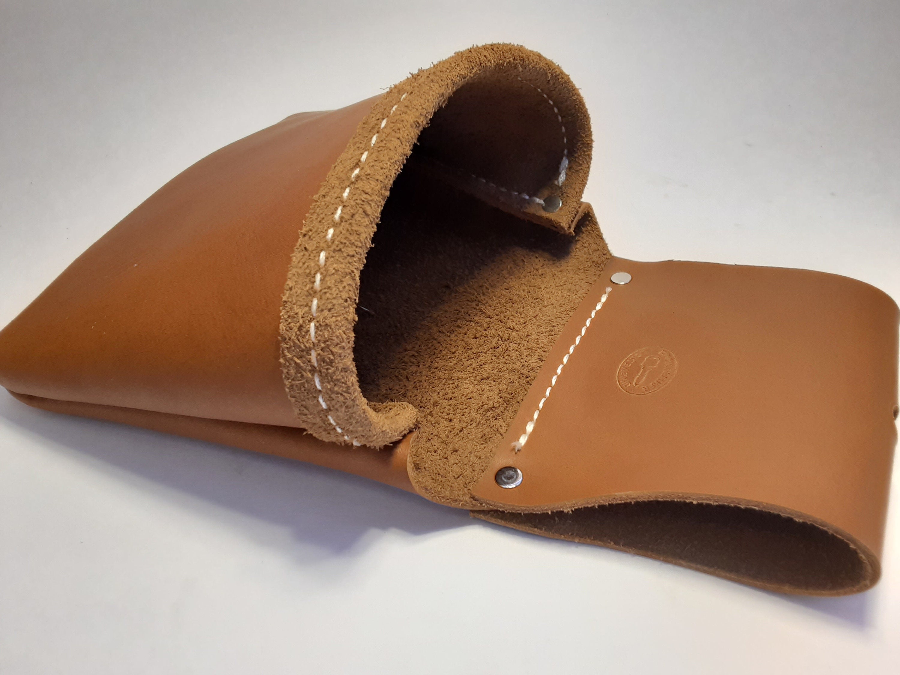 Single Leather Bag/pouch for Tool Belt. Full Grain Leather - Etsy