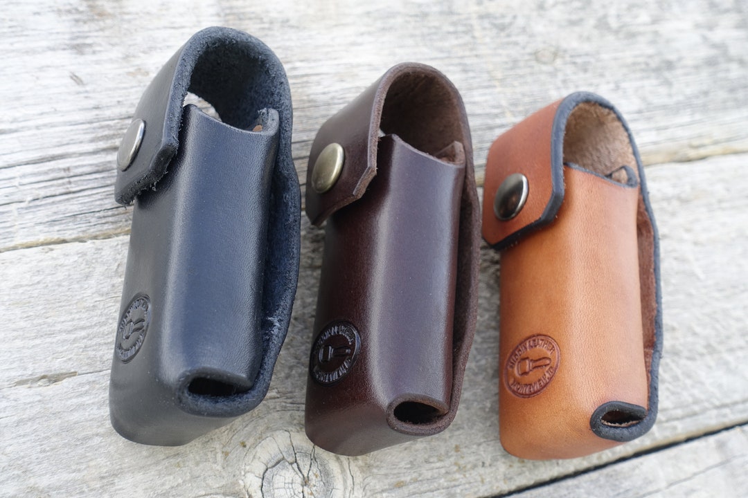 Leather Sheath for Leatherman SURGE Extra Blade Slot. Tan - Etsy