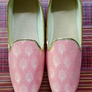 Brocade and Emboridered Mojari Shoes for Men - Next Business Day ...