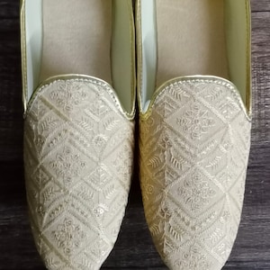 Brocade and Emboridered Mojari Shoes for Men - Next Business Day ...
